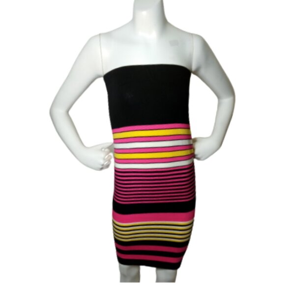 Dresses | Women Multicolor Tube Dress | Poshmark